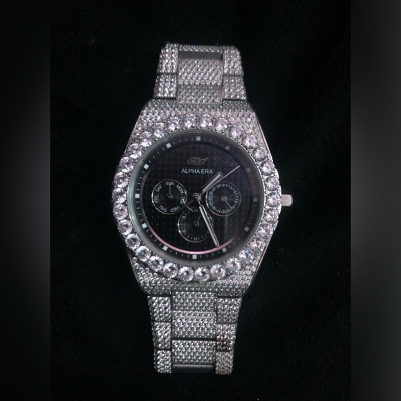 Accessories | Mens Gld Iced Out Alpha Era Watch | Poshmark